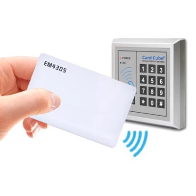 China 125Khz ID PVC Blank Smart Card 13.56Mh Access Control Proximity RFID Card for sale