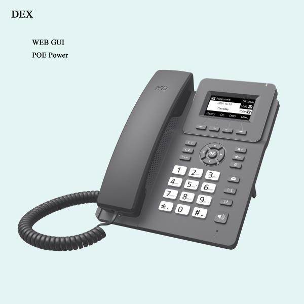 Quality Good Price Feature-Rich HD Audio SIP Cordless for Call Centers ODM OEM  POE VoIP IP Telephone for sale