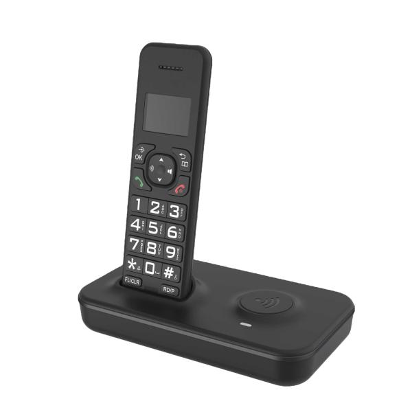 Quality Single Base Wireless Digital DECT Cordless Telephone for Hotels & Offices with Ranging Distance Base Station for sale