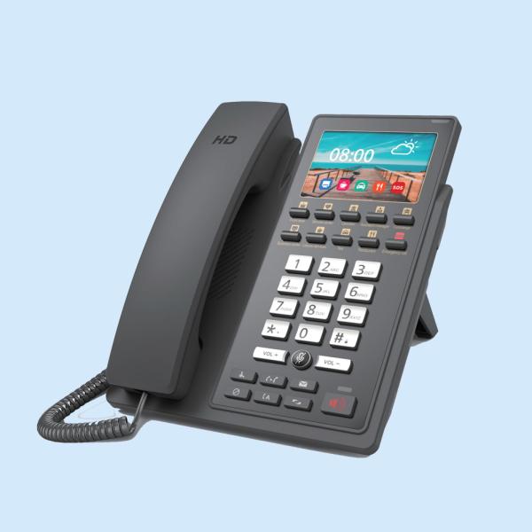 Quality Wholesale Unlock Hands-free Long Range PSTN+IP Secure Customizable Content Handsets Hotel Table Phones for sale