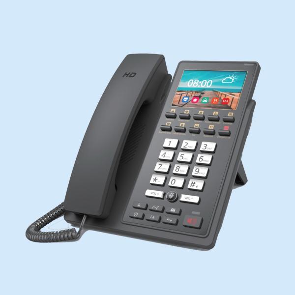 Quality Factory Price Wireless Telephone for Hotels HD Voice Caller ID Radio Remote 2*100M RJ45 Port 10 Speed Dial Remote Control for sale