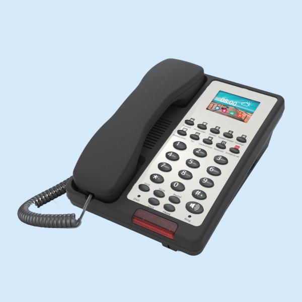 Quality High Quality HD Hand-free Calling Long Range Communication POE 1 Lines Voice Message Landline Telephone for sale