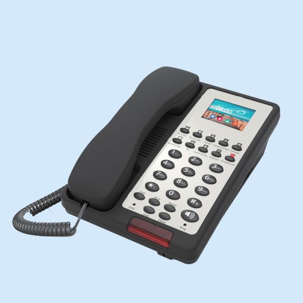 Quality Support HTTP/HTTPS/SIP PnP/TR-069 Autp-provisioning Fixed Wireless Phone PSTN+IP Hotel Table Phones for sale