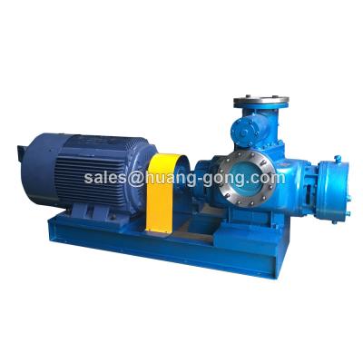 China Marine twin screw stripping pump for fuel oil lub oil diesel oil and crude oil transfer for sale