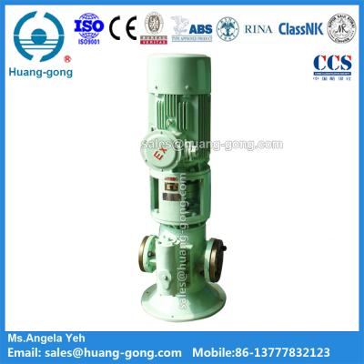 China Marine Vertical Main Engine Lube Oil Pump from Huanggong Machinery Group for sale