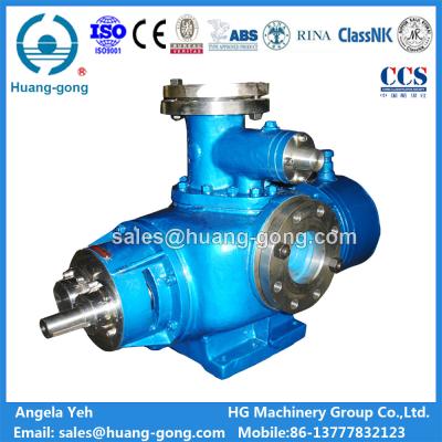 China Marine Twin screw pump for cargo oil and lubricating oil transfer from Huanggong Machinery Group for sale
