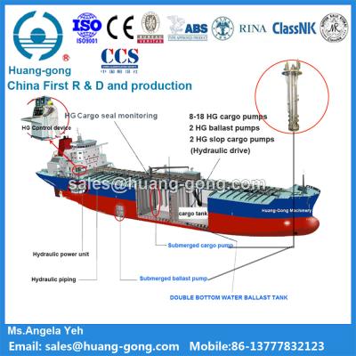 China YQB series Marine Hydraulic Deep Well Cargo Pump for Chemical Oil Tanker for sale