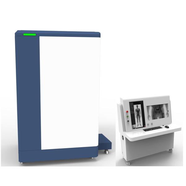 Quality Vertical Prison Body Scanner Dual View Adjustable High Efficiency for sale
