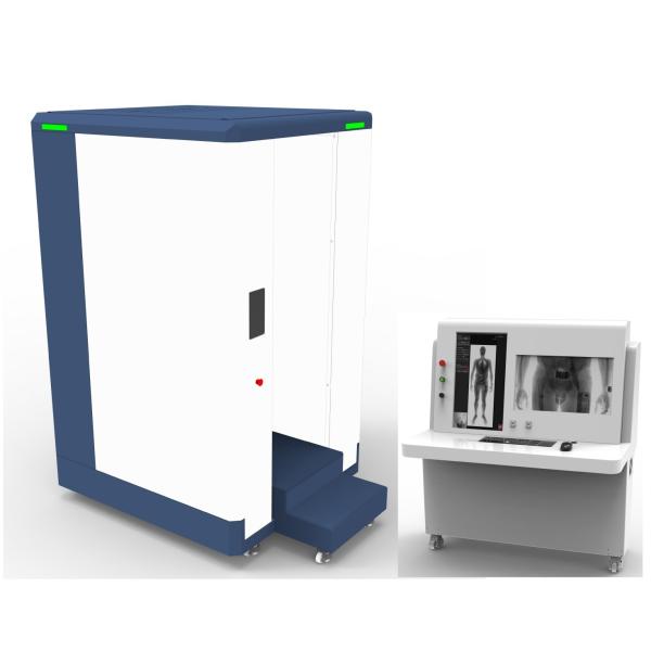 Quality Dual View Millimeter Wave Security Scanner 120kV Security Body Scanner Machine for sale