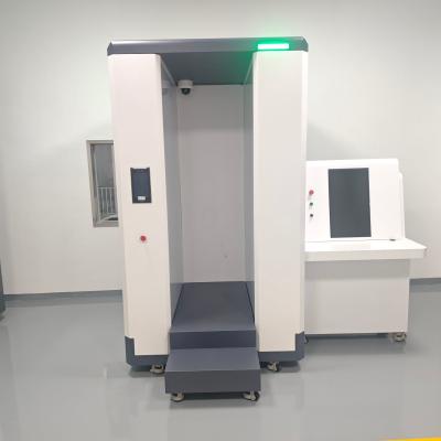 China Single View Security Body Scanner 120kV Mobile Deployment For  Detection for sale