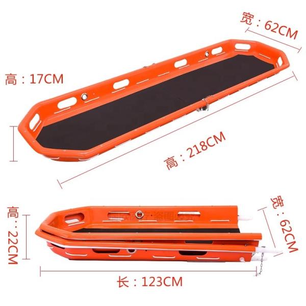 Quality Patient Transfer Basket Stretcher PE Plastic For Helicopter Emergency Rescue for sale
