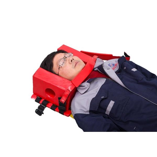 Quality OEM Waterproof Adult Scoop Stretcher With Head Immobilizer For First Aid for sale
