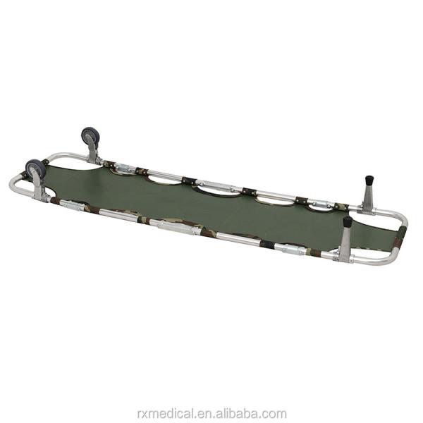 Quality Portable Folding Military Stretcher Camouflage Folding Medical Stretcher for sale