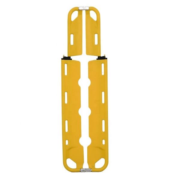 Quality Manual HDPE Folding Scoop Stretcher Separable Type Ems Scoop Stretcher for sale
