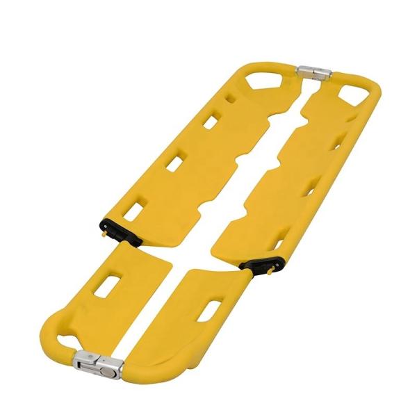 Quality Manual HDPE Folding Scoop Stretcher Separable Type Ems Scoop Stretcher for sale