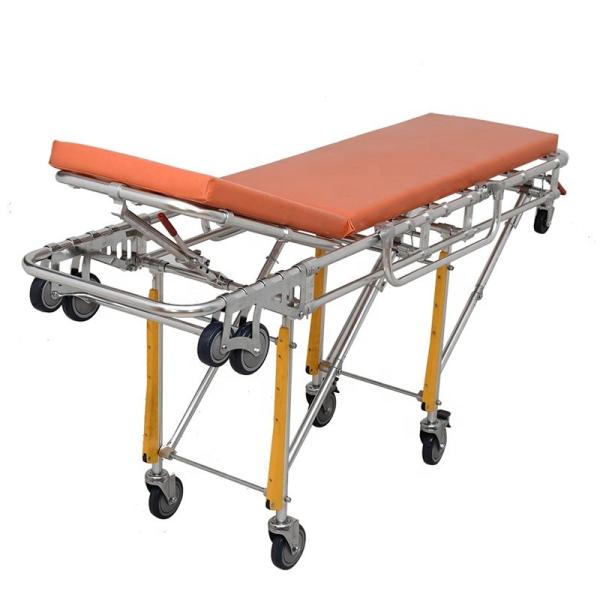 Quality CE Certificate Emergency Foldable Ambulance Chair Stretcher Dimensions for First-Aid Devices for sale