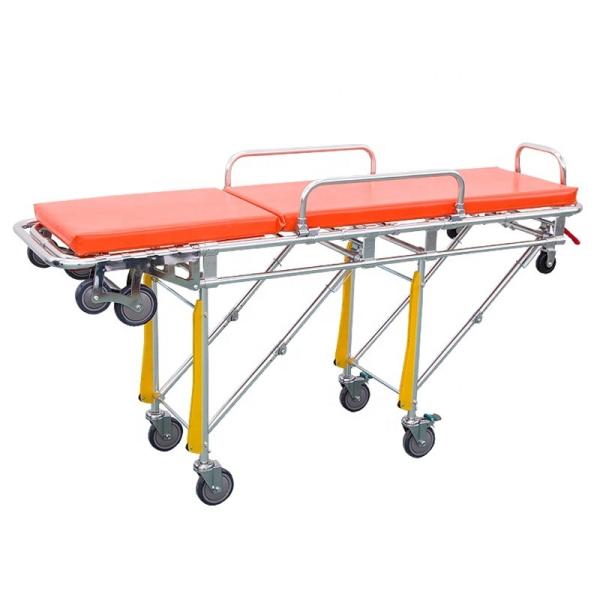 Quality Hospital Ambulance Trolley Bed OEM Medical Transport Stretcher for sale