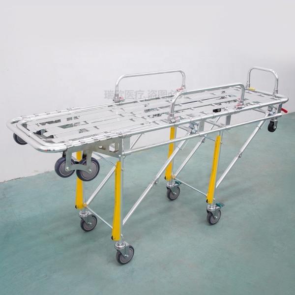 Quality Hospital Ambulance Trolley Bed OEM Medical Transport Stretcher for sale