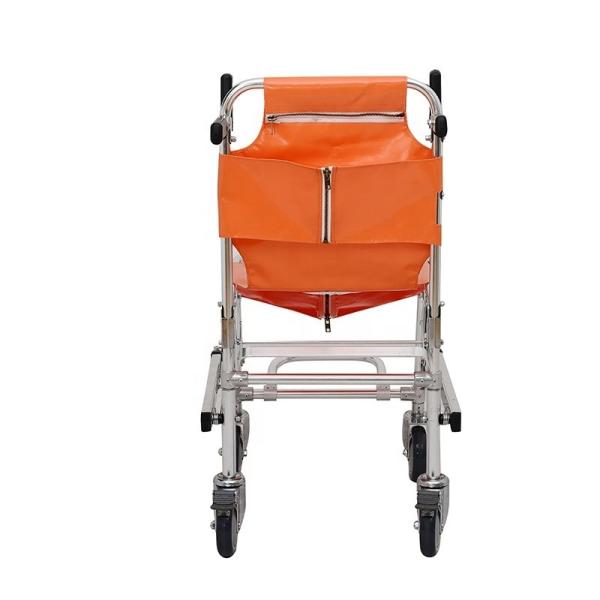 Quality Durable Evacuation Aluminum Alloy Folding Stair Stretcher Manual Power Source for sale