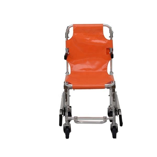 Quality Durable Evacuation Aluminum Alloy Folding Stair Stretcher Manual Power Source for sale