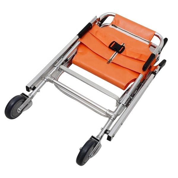Quality Flexible Staircase Stretcher Orange Smooth And Safe Patient Transfer for sale