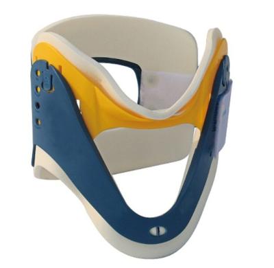 Cina Collare cervicale regolabile per uso medico CE Collare cervicale regolabile blu giallo in vendita
