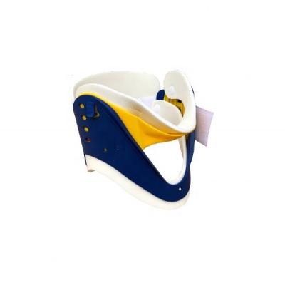 Cina Collare cervicale regolabile per uso medico CE Collare cervicale regolabile blu giallo in vendita