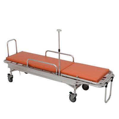 Cina Norma di sicurezza ospedaliera per le roulotte di appendiabiti a carico automatico arancione in vendita