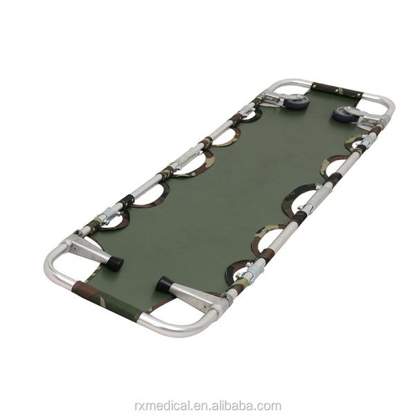 Quality Portable Folding Military Stretcher Camouflage Folding Medical Stretcher for sale