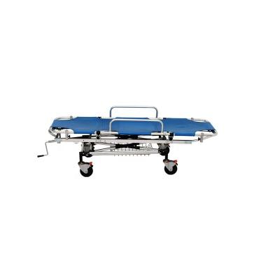 China Folding Emergency Medical Bed Portable Hospital Gurney Bed Class I for sale