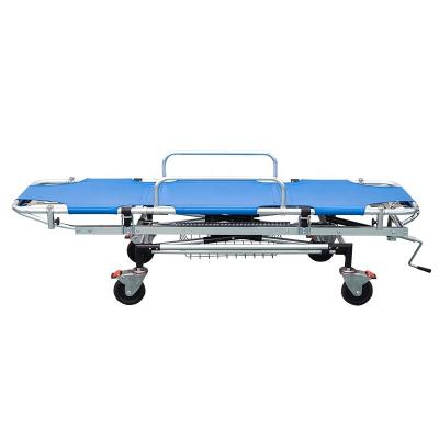 Cina Letto di soccorso per ambulanze di emergenza in lega di alluminio blu per i primi soccorsi in vendita