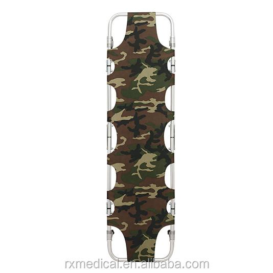 Quality Portable Folding Military Stretcher Camouflage Folding Medical Stretcher for sale