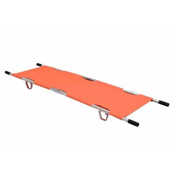Quality Aluminum Alloy Double Fold Stretcher CE Certified Two Fold Stretcher for sale