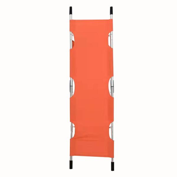 Quality Aluminum Alloy Double Fold Stretcher CE Certified Two Fold Stretcher for sale