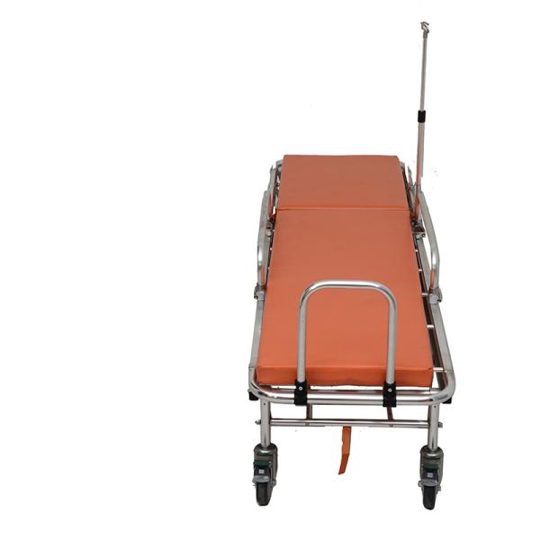 Quality Customized Ambulance Collapsible Stretcher Aluminum Alloy Ambulance Gurney for sale