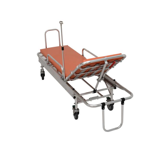 Quality Customized Ambulance Collapsible Stretcher Aluminum Alloy Ambulance Gurney for sale
