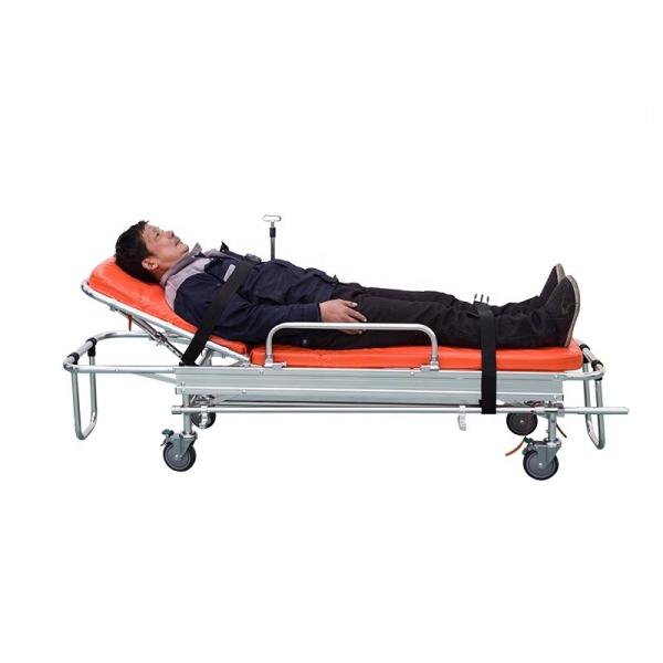 Quality CE Certified Aluminum Alloy Medical Emergency Ambulance Stretcher for Operating for sale