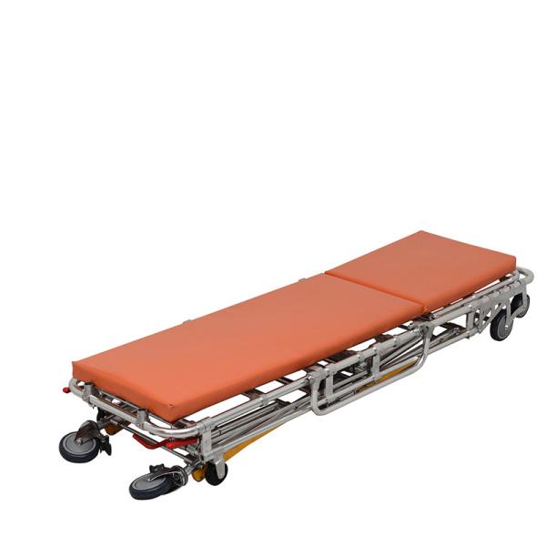 Quality CE Certificate Emergency Foldable Ambulance Chair Stretcher Dimensions for First for sale