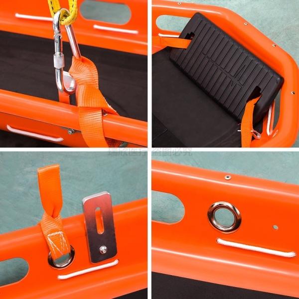 Quality Manual First Aid Aircraft Rescue PE Basket Stretcher for Emergency CE Certificat for sale