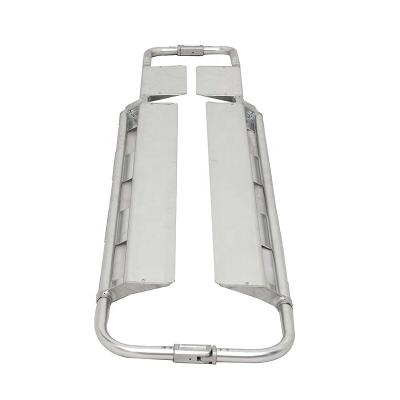 China Aluminum Alloy Scoop Type Stretcher For Fracture Or Injured Patients for sale
