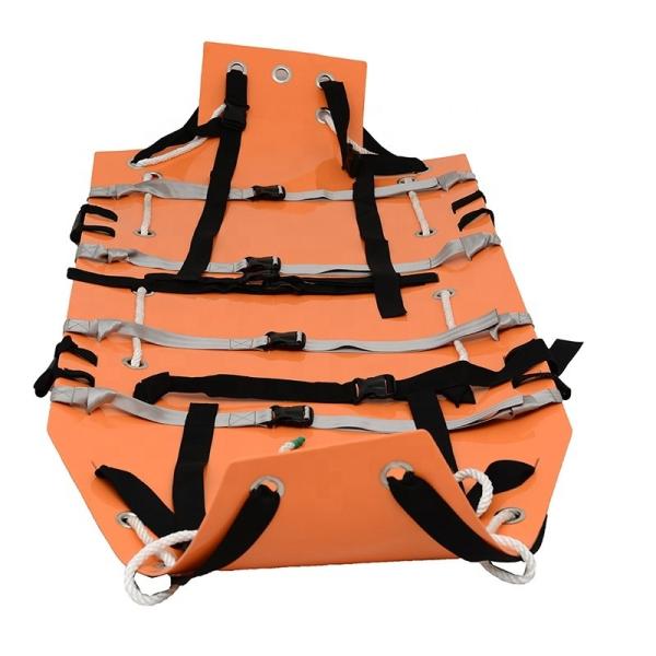 Quality Downhole Operation Emergency First Aid Rescue Roll Stretcher Made of Aluminum for sale