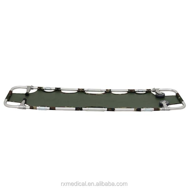 Quality Folding Hospital Patient Stretcher 159kg Capacity And CE Certificate for sale