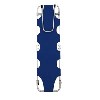 China First-Aid Devices Logo Customized Logo 4 Wheels Folding Stretcher for Fire Fighting for sale