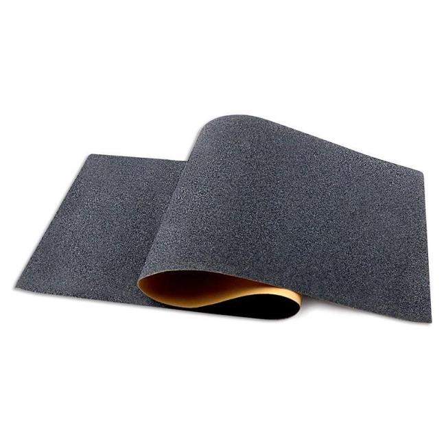 Custom Black Waterproof Anti Slip Non Perforated Skateboard Griptape