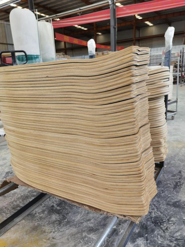 2022 New Blank 7ply Maple Concave Double Kick Standard Skateboard