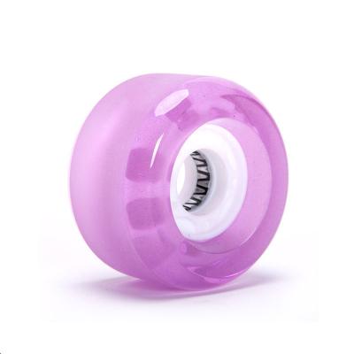 Cina 50MM-59MM LED illuminate ruote di skateboard ruote di skateboard PU in vendita