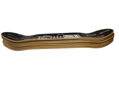Cina Vendita calda di alta qualità Popolare 7 strati Maple Double Kick Concave Skateboard professionale in vendita