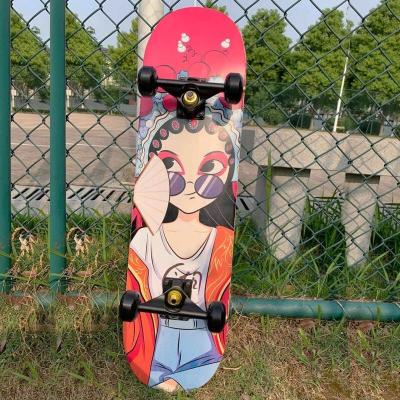 China OEM Aesthetische skateboards Complete Maple Wood Skateboard Decks Exquisite Te koop