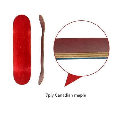 China Personalização Blank 7 Ply Skateboard Para Truques E Estúdios Gráfico Impresso à venda