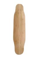 China High End Blank Dancer Longboard Deck Solid Wood Longboard 9.5 Inch for sale